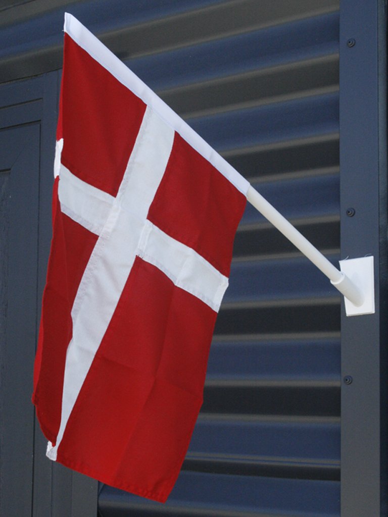 Aalborg Flagfabrik SÆT MED DK FLAG - FLAGDUG